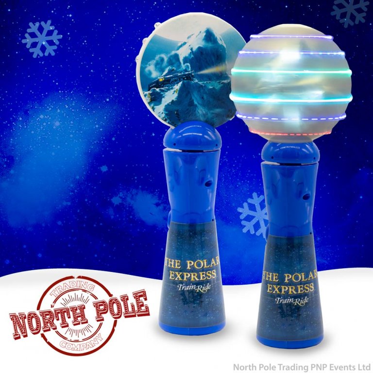 The Polar Express™ Light Up Spin Wand - Official Merchandise