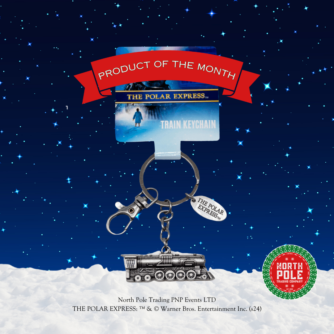 THE POLAR EXPRESS™ 3D Train Key Chain - Official Merchandise