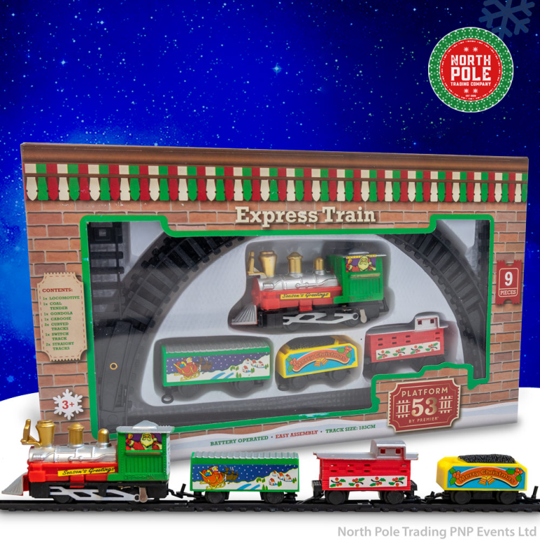 Christmas Express Train - North Pole Trading Company