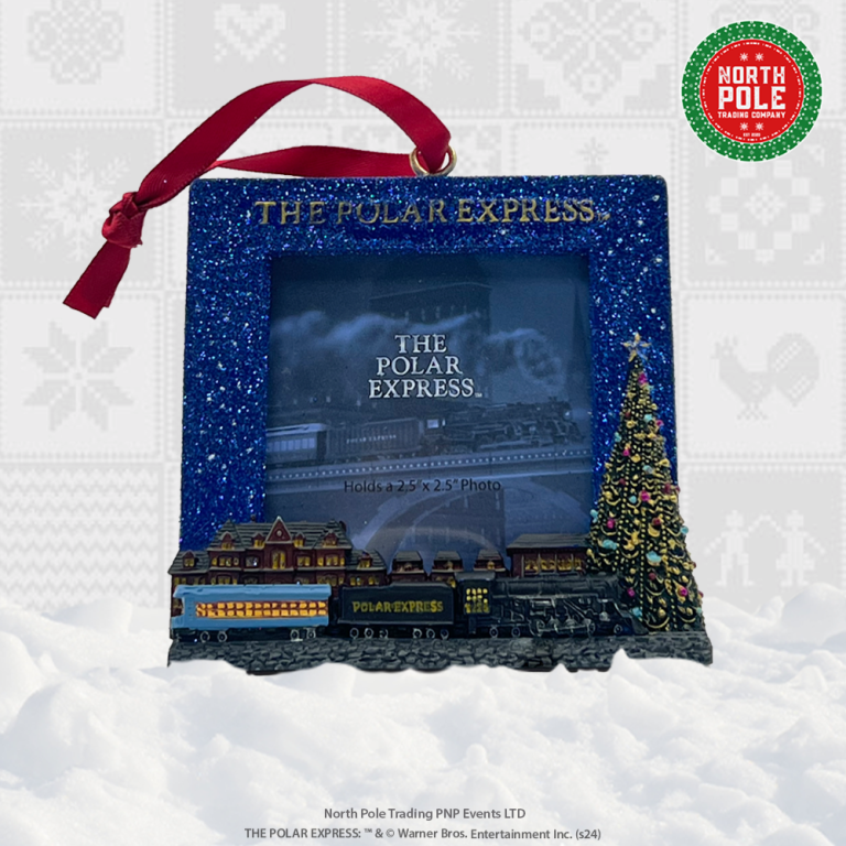 THE POLAR EXPRESS™ - North Pole Frame Ornament - North Pole Trading Company
