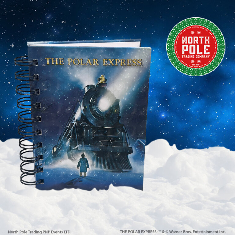 The Polar Express™ Spiral Notebook - North Pole Trading Company