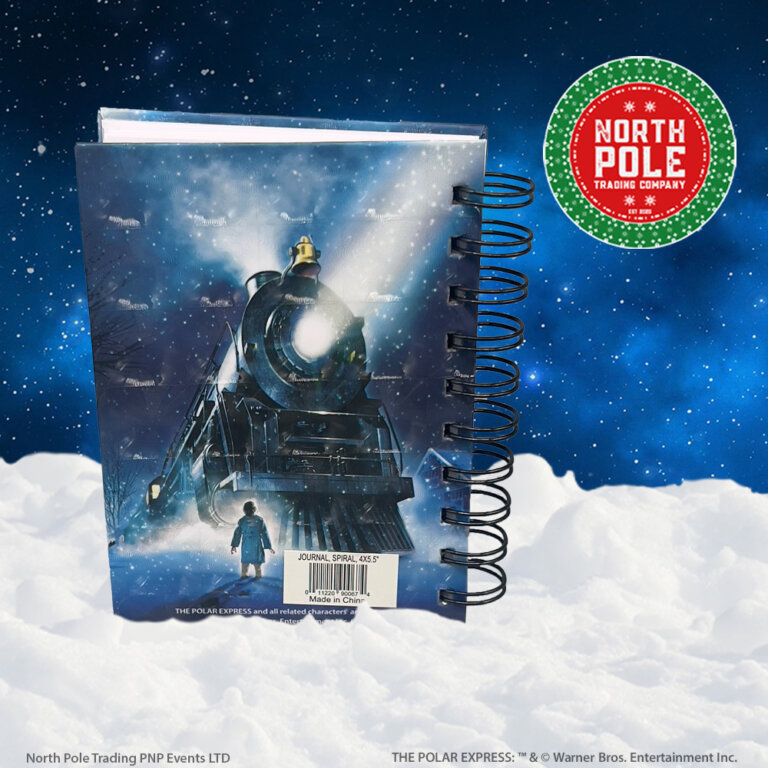 The Polar Express™ Spiral Notebook - North Pole Trading Company
