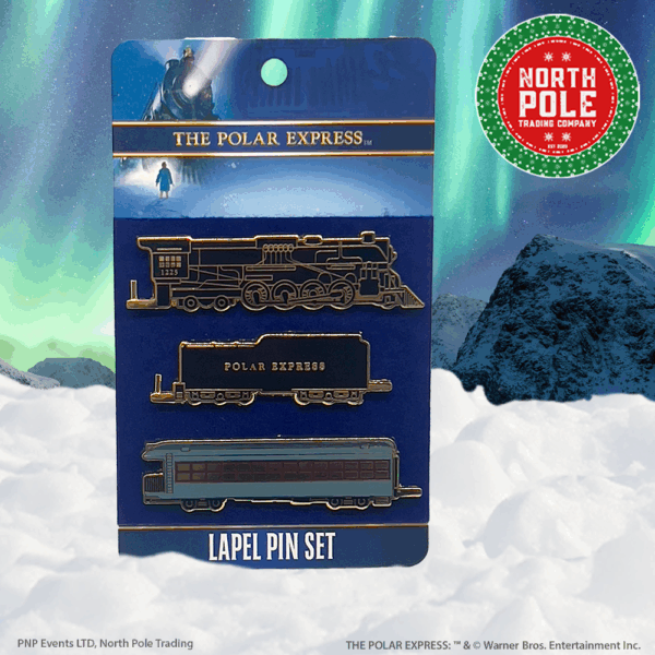 THE POLAR EXPRESS™ Lapel Pin Set - North Pole Trading Company
